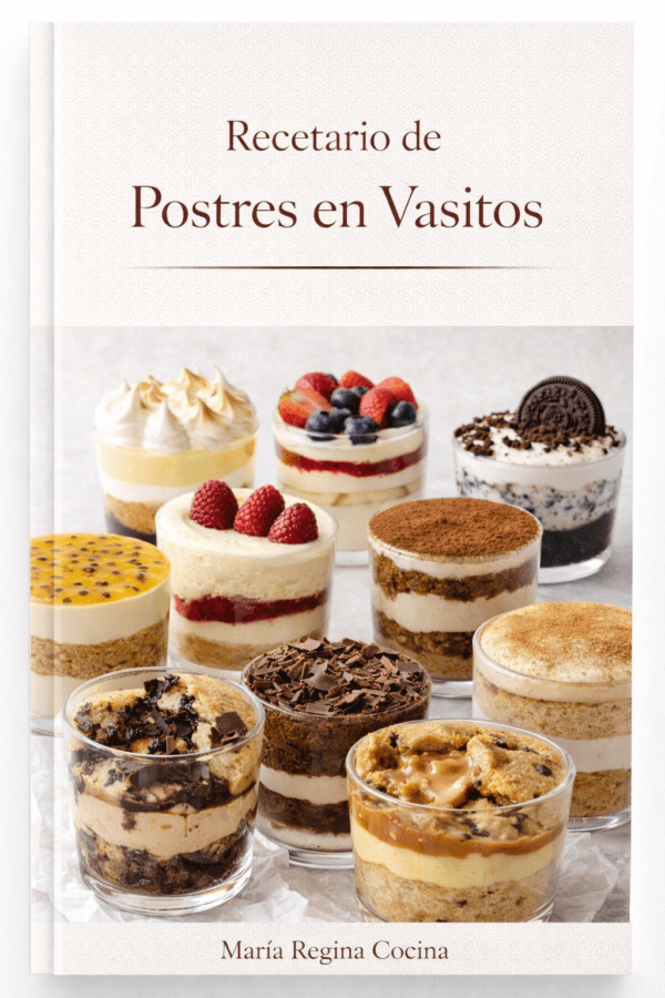 RECETARIO POSTRES EN VASITOS PDF - María Regina Cocina